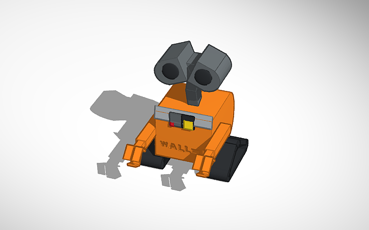 3D design Wall-E - Tinkercad