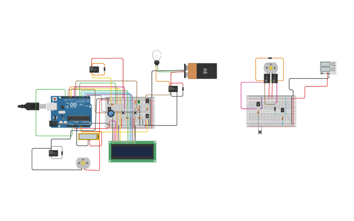 Circuit design Sensore di temperatura | Tinkercad