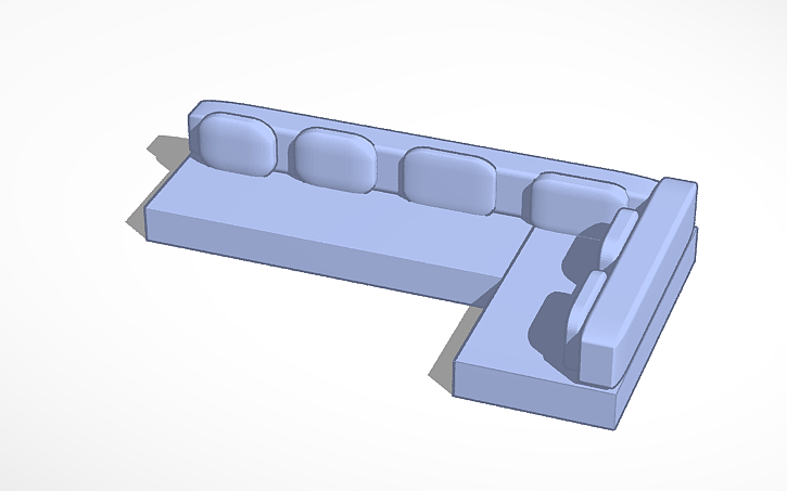 3D design Sohva_etätehtävä | Tinkercad