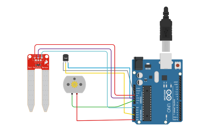 Circuit Design Project2 Tinkercad 