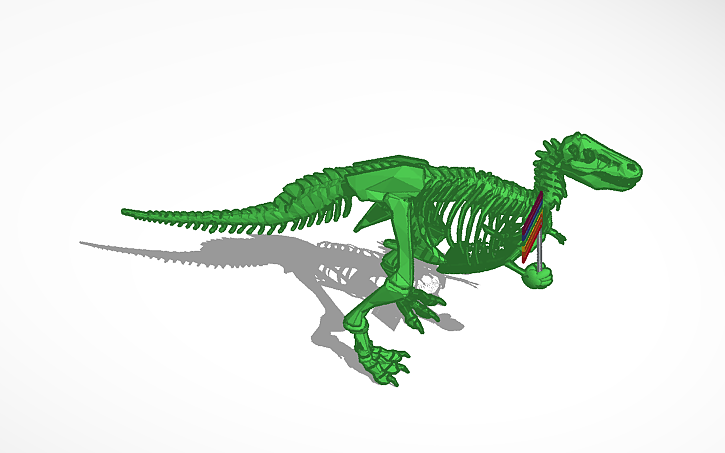 3D design dino - Tinkercad