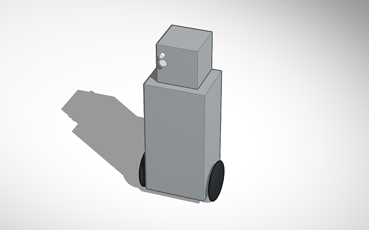 3D design ROBOT SIGUE LÍNEAS - Tinkercad