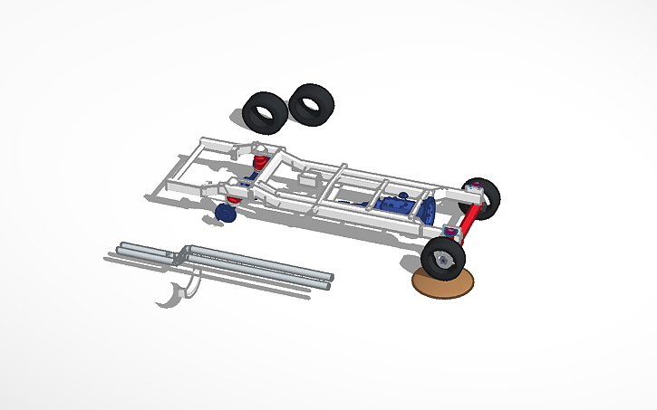 3D design 5.0 V8 Ford F150 - Tinkercad