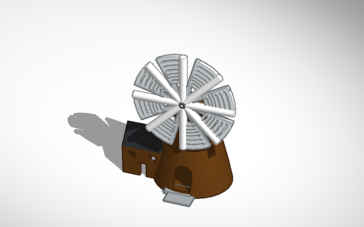 3D design mill - Tinkercad