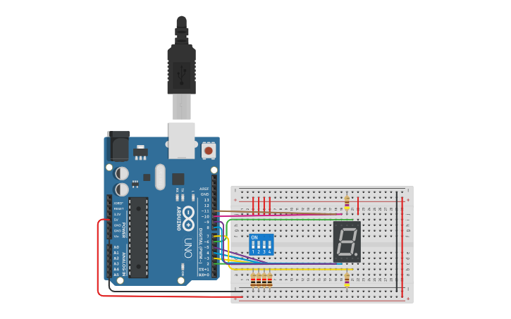 Circuit design Diseño de logica combinacional 1 | Tinkercad
