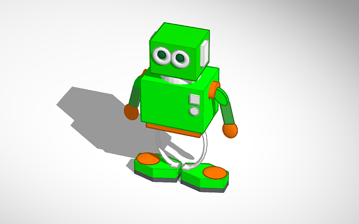 3D design Robot - Tinkercad