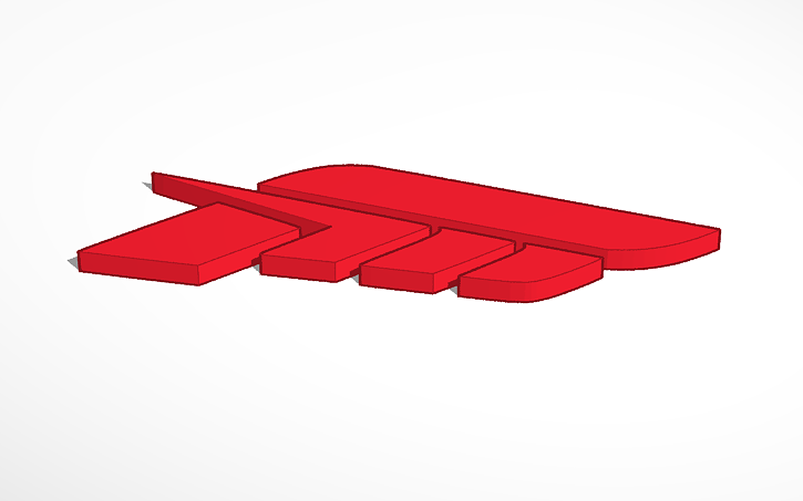 3D design Copy of Forza Horizon 3 Logo - Tinkercad
