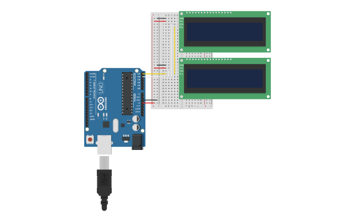 Circuit design 50 - I2C PCF8574 / Bibliothèque : LiquidCrystal_I2C.h ...