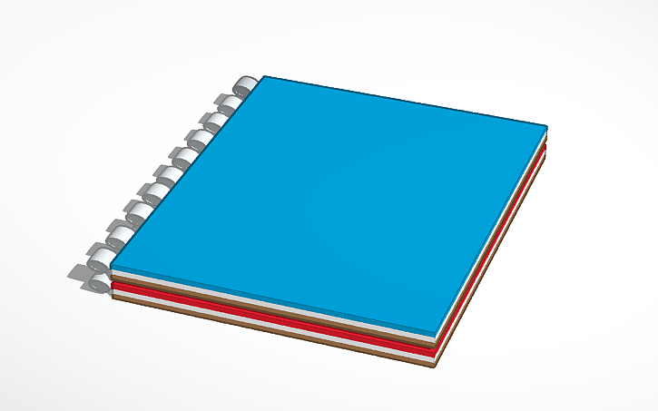 3D design notebooks - Tinkercad