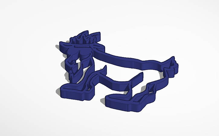 3D design GOAT USA - Tinkercad