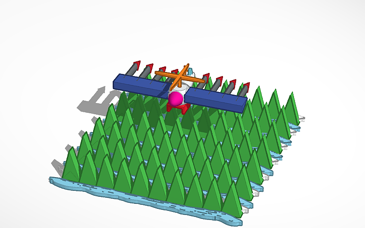 3D design may bay - Tinkercad