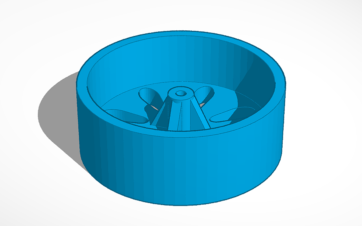 3D design wheel | Tinkercad