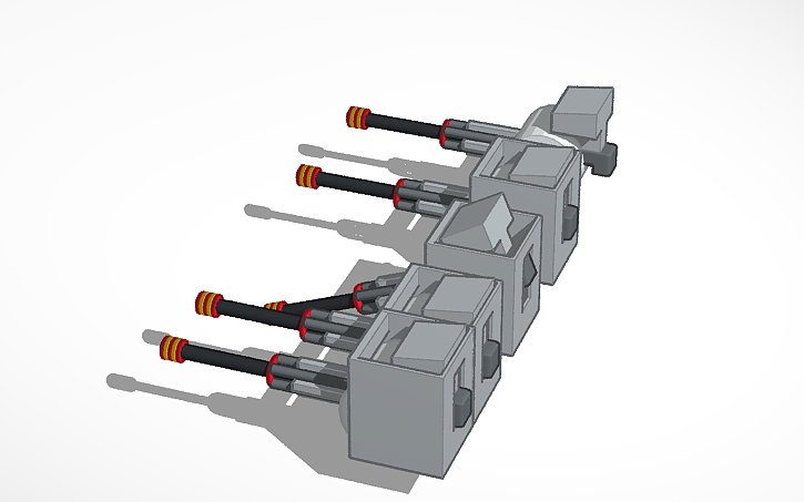 3D design 22mm Matynkannone L/45 (turret) | Tinkercad