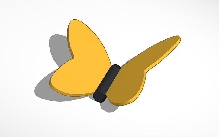 3D design IsabelW_Butterfly | Tinkercad