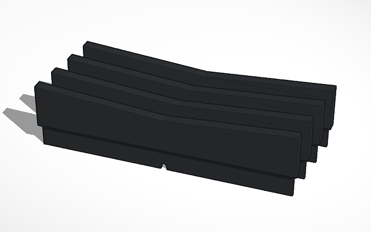 3D design Custom HyperX Ram sticks - Tinkercad