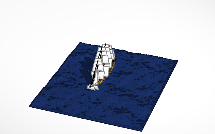 3D design HMS RELIANT - Tinkercad