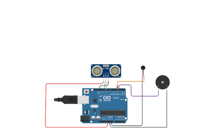 Circuit design Arduino Based Assistive Device for Visually Impaired ...