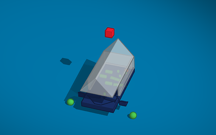 3D design Playable Pinball (Sim Lab) v2 - Tinkercad