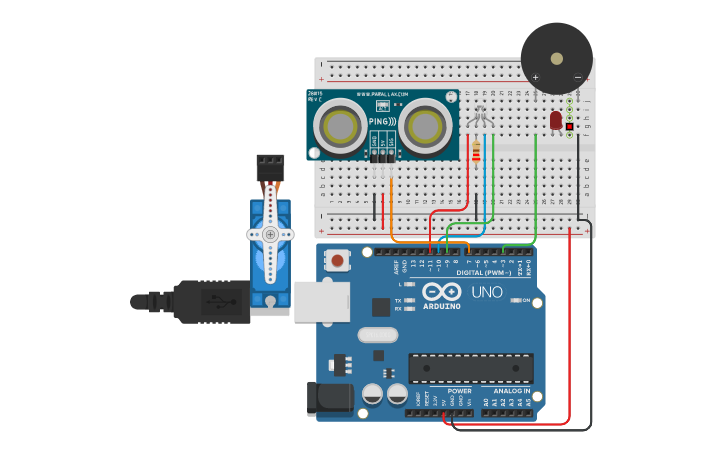 Circuit design Activity 5 - Ultrasonic Sensor with Piezo and LED RGB ...