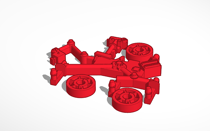 3D design NASA Mars Curiosity Rover Refrigerator Model | Tinkercad