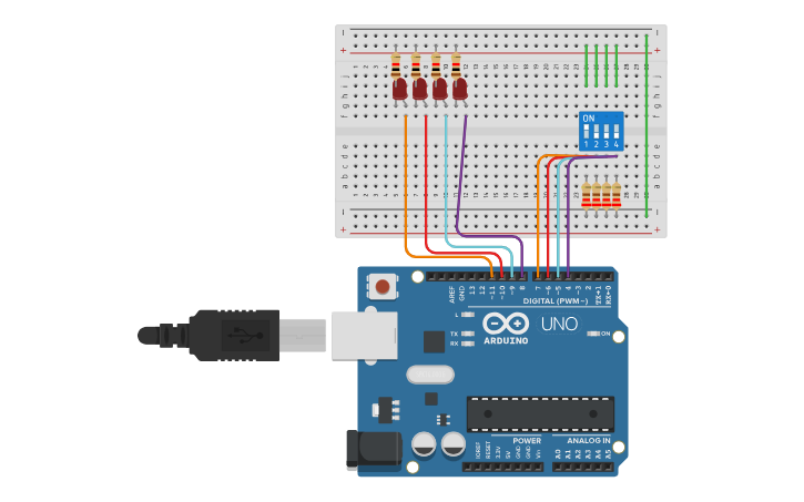 Circuit design proyecto 2 ESTRADA RODRIGUEZ JOSE ALEJANDRO - Tinkercad
