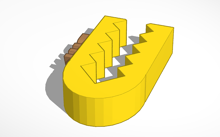 3D design chip bag clip - Tinkercad