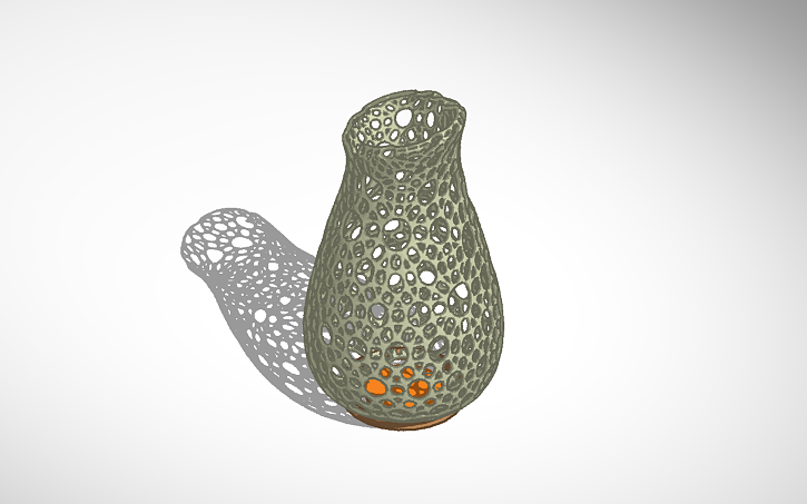 3D design Vase - Tinkercad
