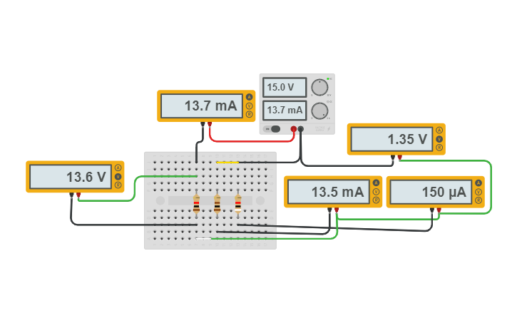 Circuit design Swanky Wolt - Tinkercad