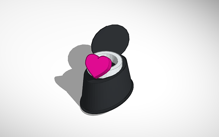 3D design Will you marry me? - Tinkercad