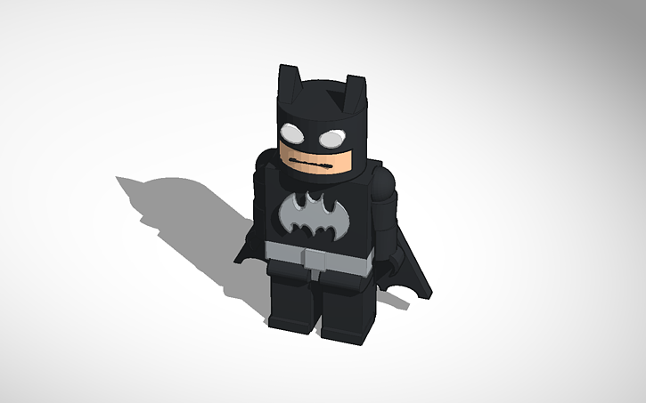 3D design lego batman - Tinkercad