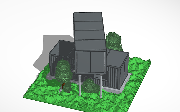 3D design Container house | Tinkercad