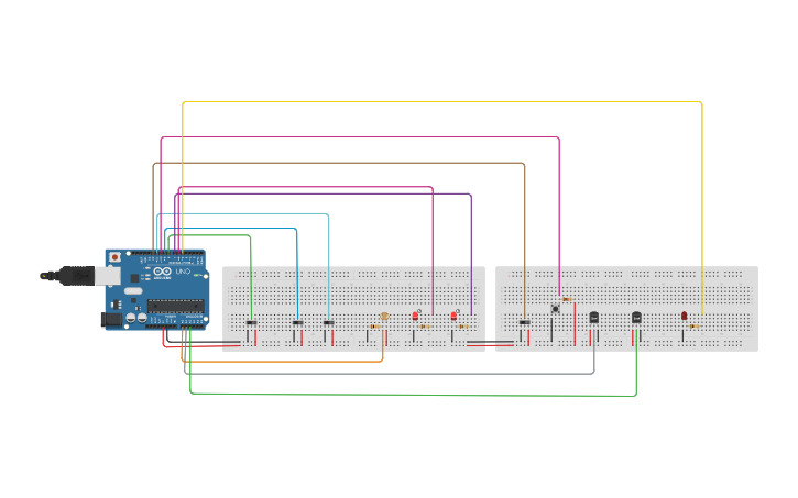 Circuit design TP2_46753_46586 | Tinkercad
