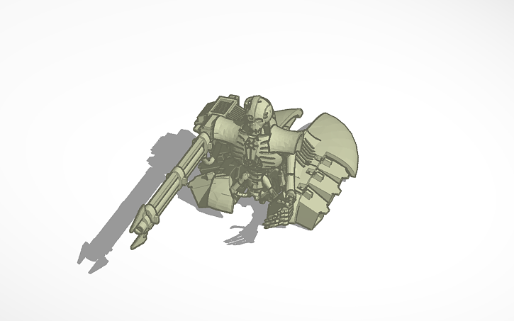 3D design Necron Heavy Destroyer | Tinkercad