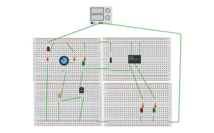 Circuit design circuito ldr com rele - Tinkercad
