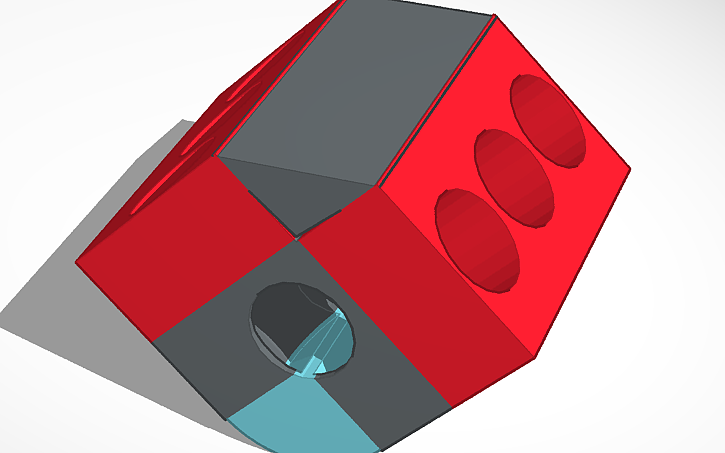 3D design Vortex V6 - Tinkercad