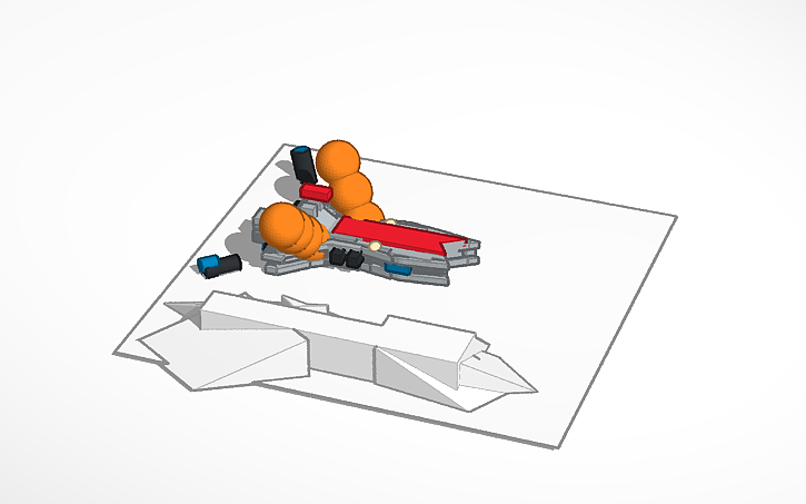 3d Design Crashed Ship Tinkercad