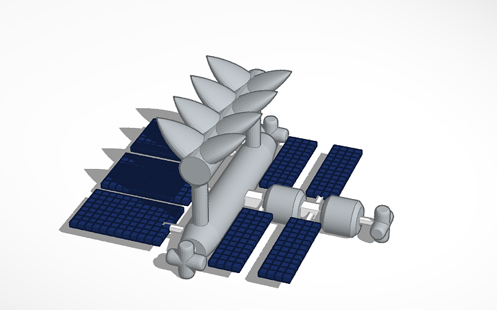 3D design Space Station | Tinkercad