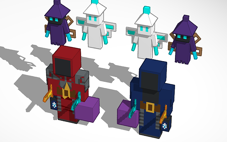 3D design How much swords and artificats do we need? | Tinkercad