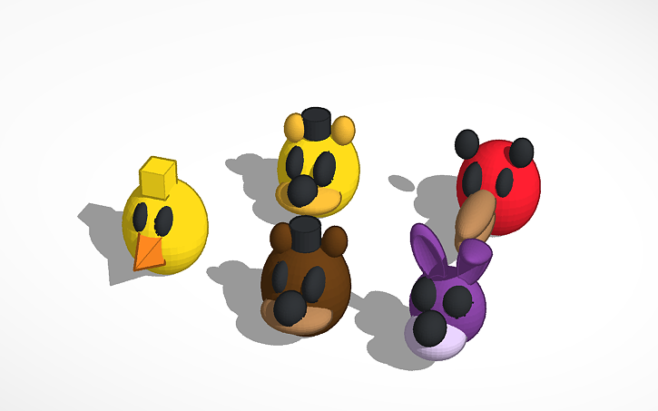 3d Design Fnaf Tinkercad