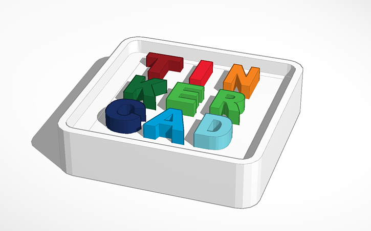 3d Design Tinkercad Logo Tinkercad