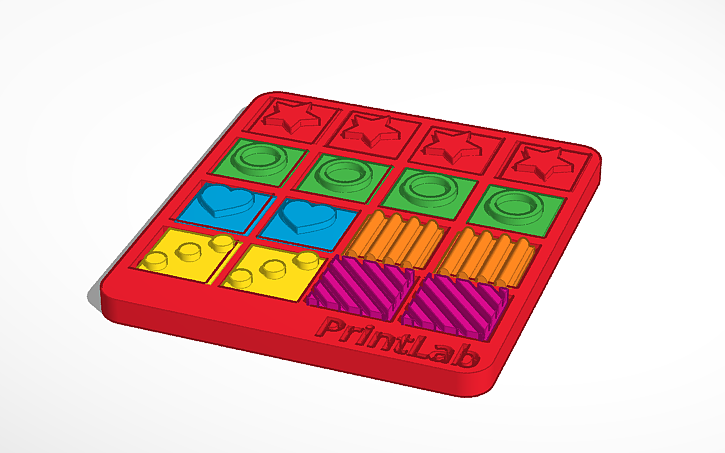 3d Design Copy Of 7 Duplicating Objects Tinkercad