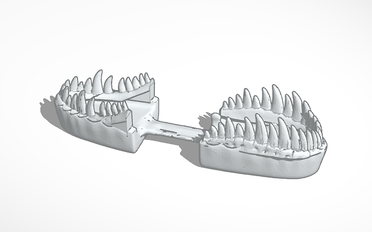 3D design Copy of T Rex Dentures | Tinkercad