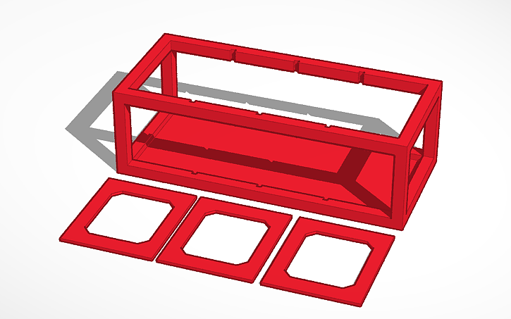 3D design TCG Holder | Tinkercad