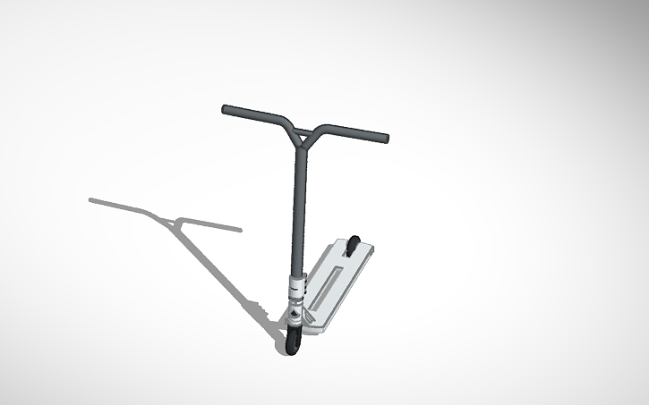 3D design scooter - Tinkercad