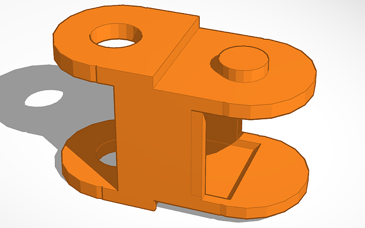 3D design Chain Link 10x10mm - Tinkercad