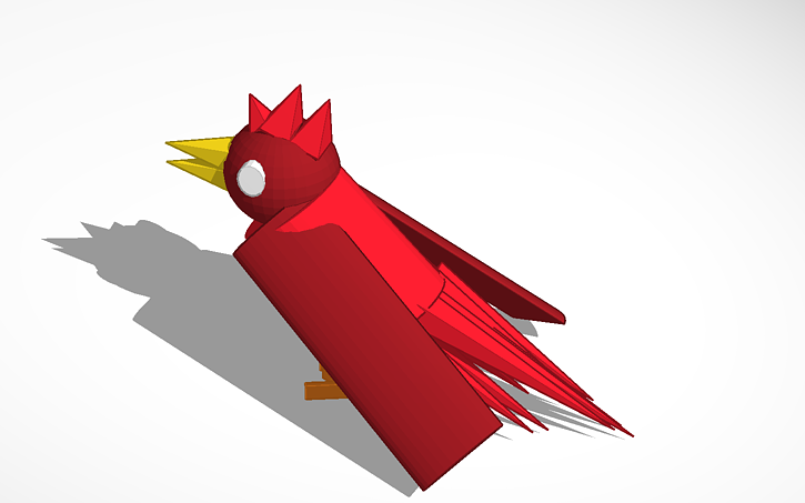 3D design bird - Tinkercad