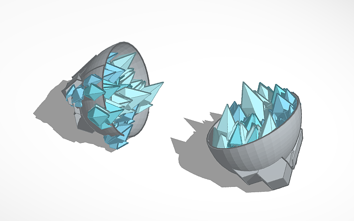 3D design geode stone | Tinkercad
