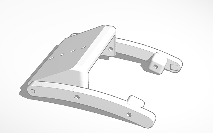 3D design Axial SCX10 II battery support - Tinkercad
