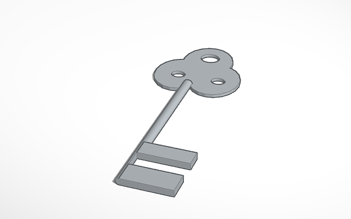 3D design key | Tinkercad