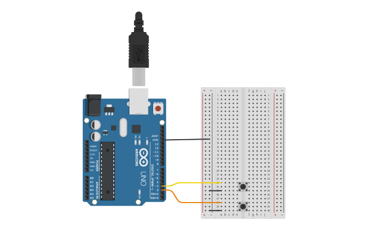 Circuit Design External Interrupts Arduino Interrupts Tinkercad